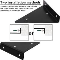 China Zinc Plating Heavy Duty Triangle Bracket for DIY Floating Shelves Gold Shelf Brackets for sale