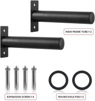 China Wall Mount Tube Power Cage Weight Plate Storage Rack Attachment with Metal Pin Bracket for sale