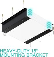 China Metal Cash Drawer Under counter Mounting Bracket Heavy Duty Steel Mounting Bracket for Mounting 16