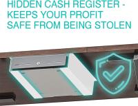 China Metal Cash Drawer Under counter Mounting Bracket Heavy Duty Steel Mounting Bracket for Mounting 16