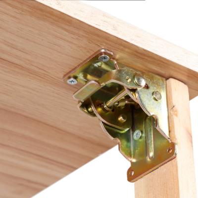 China Self-Locking Hinge Leg Fittings and Corner Brace for Folding Table leg Support Bracket for sale