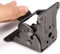 China Self-Locking Hinge Leg Fittings and Corner Brace for Folding Table leg Support Bracket for sale