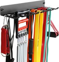 China Installation Type Wall Mounted Gym Rack Organizer Multi-Purpose Workout Gear Hanger for sale