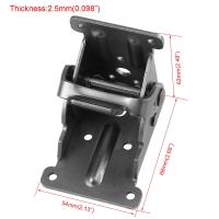 China 63*68*54mm Locking Extension Folding Stand Self-Locking Hinges With Screws For Table Legs for sale