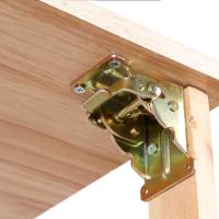 China Furniture Table Steel 90 Degree Hinge Metal Folding Self-Locking Extension Table Bracket 912g for sale