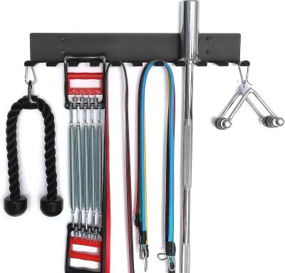 China Sturdy Powder Coating Home Gym Rack for Resistance Bands Fitness Straps and Jump Ropes for sale