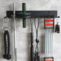 China Sturdy Powder Coating Home Gym Rack for Resistance Bands Fitness Straps and Jump Ropes for sale