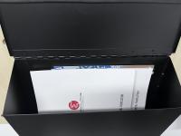 China Mid Century Wall Mounted Modern Mailbox The Perfect Combination of Style and Security for sale