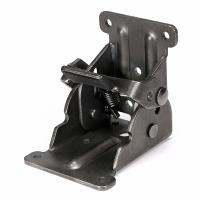 China 63mmx68mmx54mm Lock Extension Table Bed Leg Feet Steel Folding Foldable Support Bracket for sale