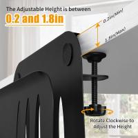 China Tablet iPad books Holder Laptop Stand with Vertical Wire Storage and Document Shelf for sale