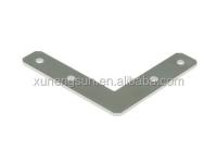 China Standard 45 Degree Shelf Bracket Silvery Customized for Metal Aluminum Transom Bed for sale