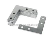 China Standard 45 Degree Shelf Bracket Silvery Customized for Metal Aluminum Transom Bed for sale