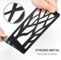 China Single Tier Home Book Storage Heavy Duty Metal Book Stopper with Powder Coating White for sale