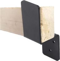 China Heavy Duty Steel Black Z Brackets 6