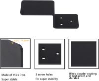 China Heavy Duty Steel Black Z Brackets 6