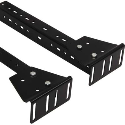 China Structures Bolt-on Footboard Extension Brackets Attachment Kit Set of 2 0.3-3mm Thickness for sale