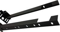 China Structures Bolt-on Footboard Extension Brackets Attachment Kit Set of 2 0.3-3mm Thickness for sale