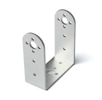 China Construction Custom Technical Steel of U Shaped Corner Bracket for Furniture Fixture for sale