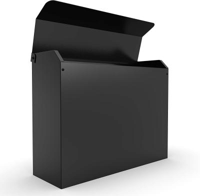 China Wall Mount Mailbox Heavy Duty Post Galvanized Steel Box with Durable ANTI-RUST Design for sale