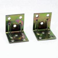 China L Shaped Flat Corner Brace Carbon Steel Angle Brackets Repair Plate Connector Fastener for sale