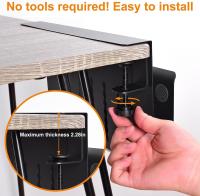 China Convenient Under Desk Storage for Home and Office Laptop Stand for Tablet and Books for sale