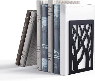 China Installation Type Wall Mounted Floating Shelves with Tree Design Book Ends for sale