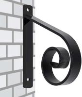 China 1 or 2 Steps Railing Iron Outdoor Handrail Bracket for Steel Stairway Support Hardware for sale