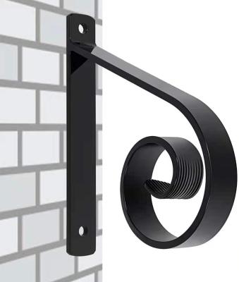 China 1 or 2 Steps Railing Iron Outdoor Handrail Bracket for Steel Stairway Support Hardware for sale
