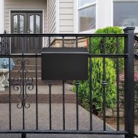 China Metal Wall Mounted Mailbox for Outdoor Garden Hardware Heavy Duty Steel 0.8mm Thickness for sale