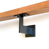 China Contemporary Steel Stair Rail Linear Handrail Bracket for Simple Handrail Installation for sale