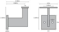 China Contemporary Steel Stair Rail Linear Handrail Bracket for Simple Handrail Installation for sale