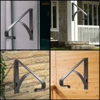 China Steel/wood Stairway Support Hardware Single-side Bracket for Stairway Handrail Mount for sale
