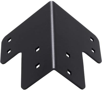 China Sturdy Steel Angle Brackets for Building Your Shop Table Workbench Corner Bracket Kit for sale