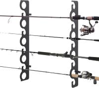 China Metal Fishing Pole Holder for Wall or Ceiling Mount Customizable Color Durable Design for sale