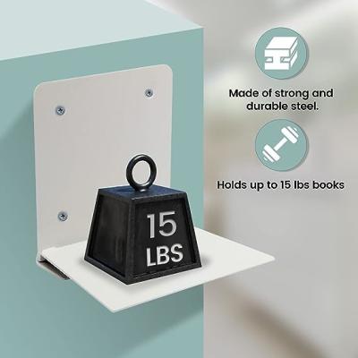 China Single Tier Iron Wall Mounted Shelves for Bedroom Customized No. of Tiers Single for sale