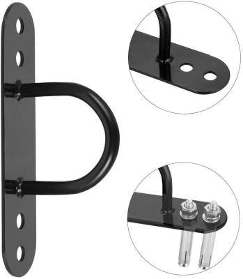 China 300 kg Load Capacity Carbon Steel Bicycle Wall Anchor for Battle Rope/Resistance Bands for sale