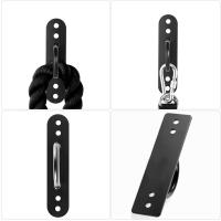 China 300 kg Load Capacity Carbon Steel Bicycle Wall Anchor for Battle Rope/Resistance Bands for sale