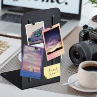 China Customized Desk Organizer Book Stopper Bracket with Metal Bookend Supports 9 Inch for sale