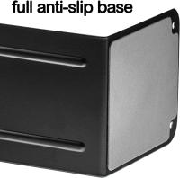 China Customized Desk Organizer Book Stopper Bracket with Metal Bookend Supports 9 Inch for sale