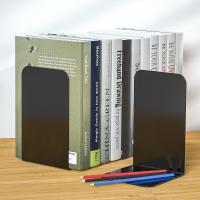 China ISO9001 Rohs CE Black Metal Bookends for Heavy Books Floating Shelves Book Shelf Holder for sale