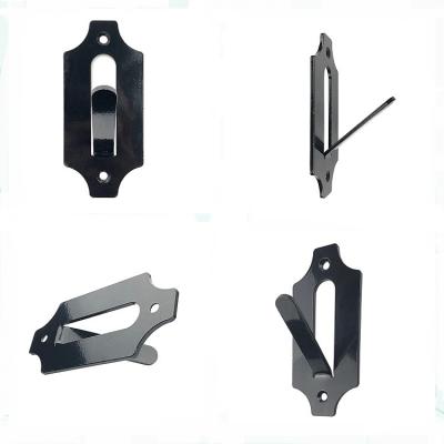 China Heavy Duty European Skull Wall Mount Metal Bracket Hangers 1.5mm Thickness for sale