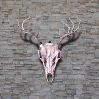 China Heavy Duty European Skull Wall Mount Metal Bracket Hangers 1.5mm Thickness for sale