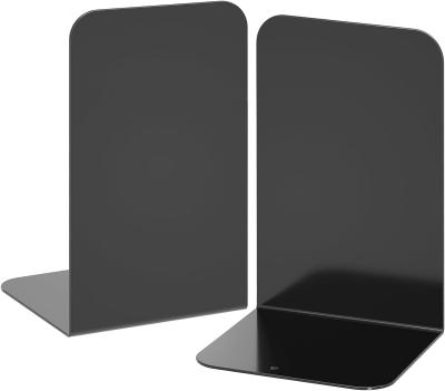 China Multi-piece Package Metal Bookends for Shelves Heavy Duty Bookends Stopper for Books for sale