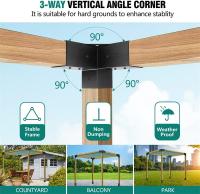 China 3-Way Corner Brackets 4