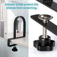 China Triangle Bracket Floating Shelves Adjustable Book Ends for Heavy Duty Book Storage for sale