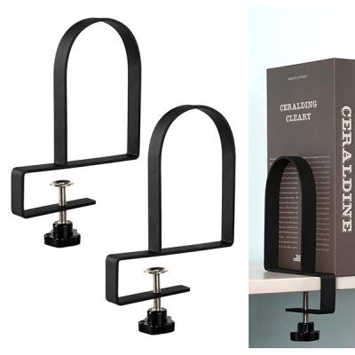 China White Heavy-Duty Bookends Shelf Holders for Customized Packing Non-Skid Supports for sale