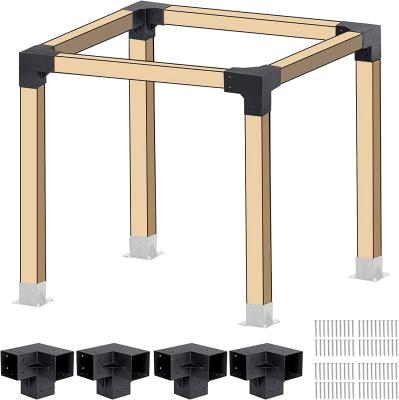 China Create the Perfect Hunting Blind with Elevated Wood Stand Kit and Aluminum Pergola for sale