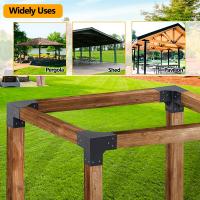 China Create the Perfect Hunting Blind with Elevated Wood Stand Kit and Aluminum Pergola for sale