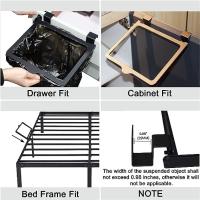 China Outdoor Garbage Support Metal Garbage Plastic Bag Holder Door Back Type Rubbish Bag Frame for sale