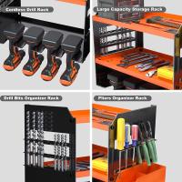 China Power Tool Storage Rack Pegboard Mounted Workshop Shelf for Workbench Warehouse for sale